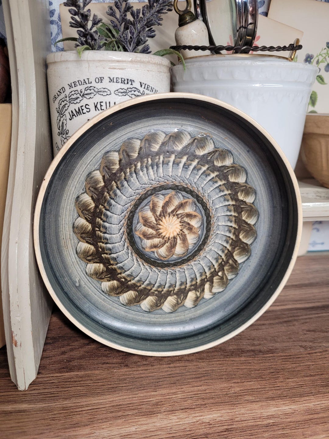 Beautiful Studio Pottery Decorative Bowl Dish, Hippie Feel Pottery - Etsy