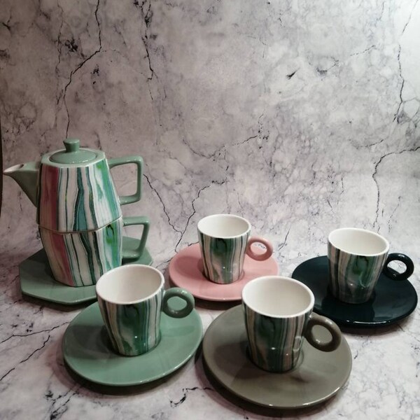 Bulgarian Tea Set - Etsy UK