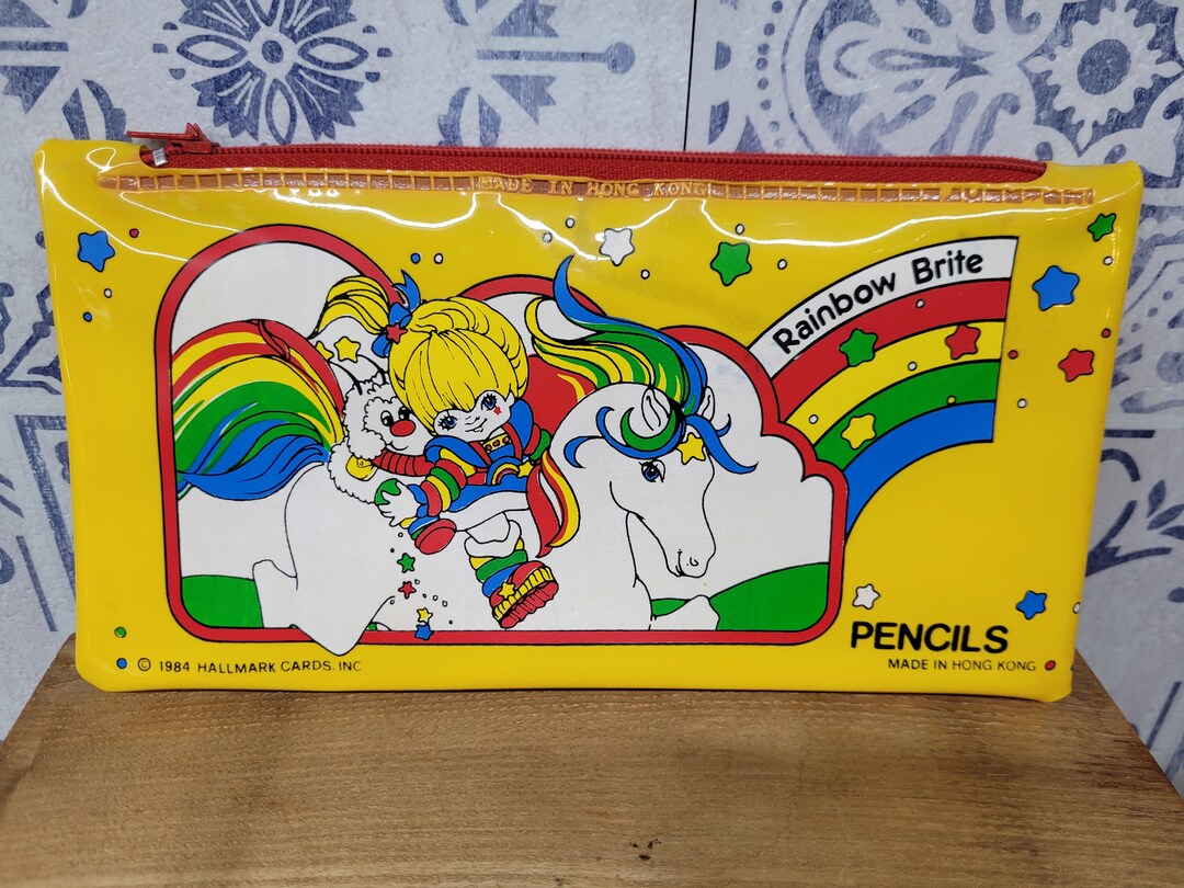 1980s Rainbow Brite Pencil Case Nostalgia 80s Vintage - Etsy
