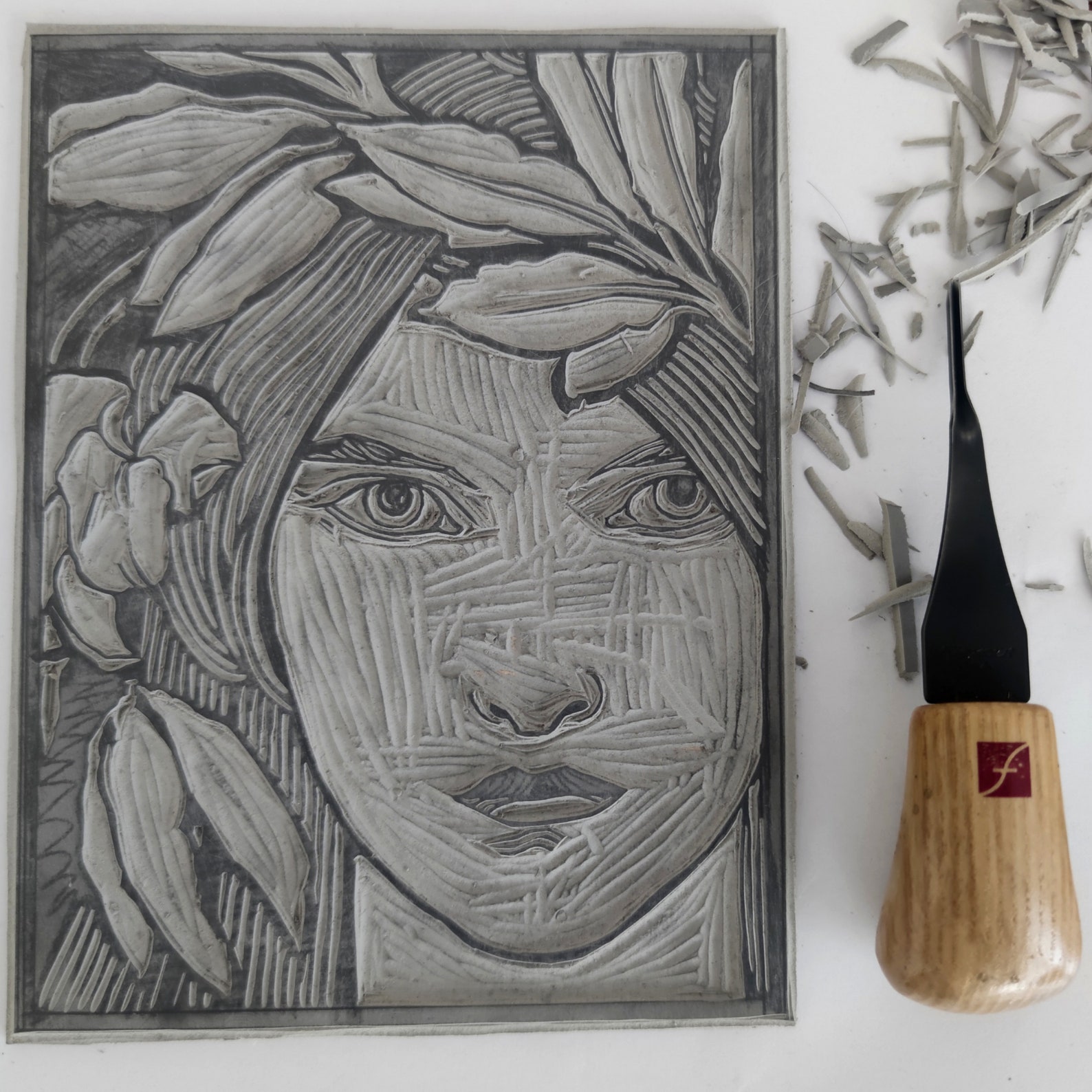 Original Linocut Handmade Print - Etsy