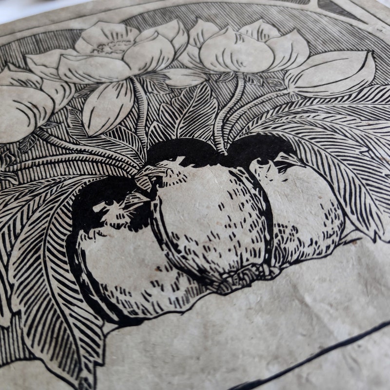 Bird Linocut - Etsy