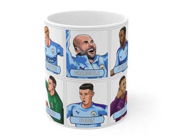 Manchester City Sticker - Etsy