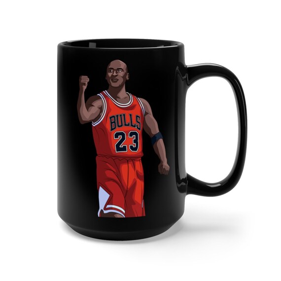 Michael Jordan Chicago Bulls Mug 90s basketball gift | Etsy