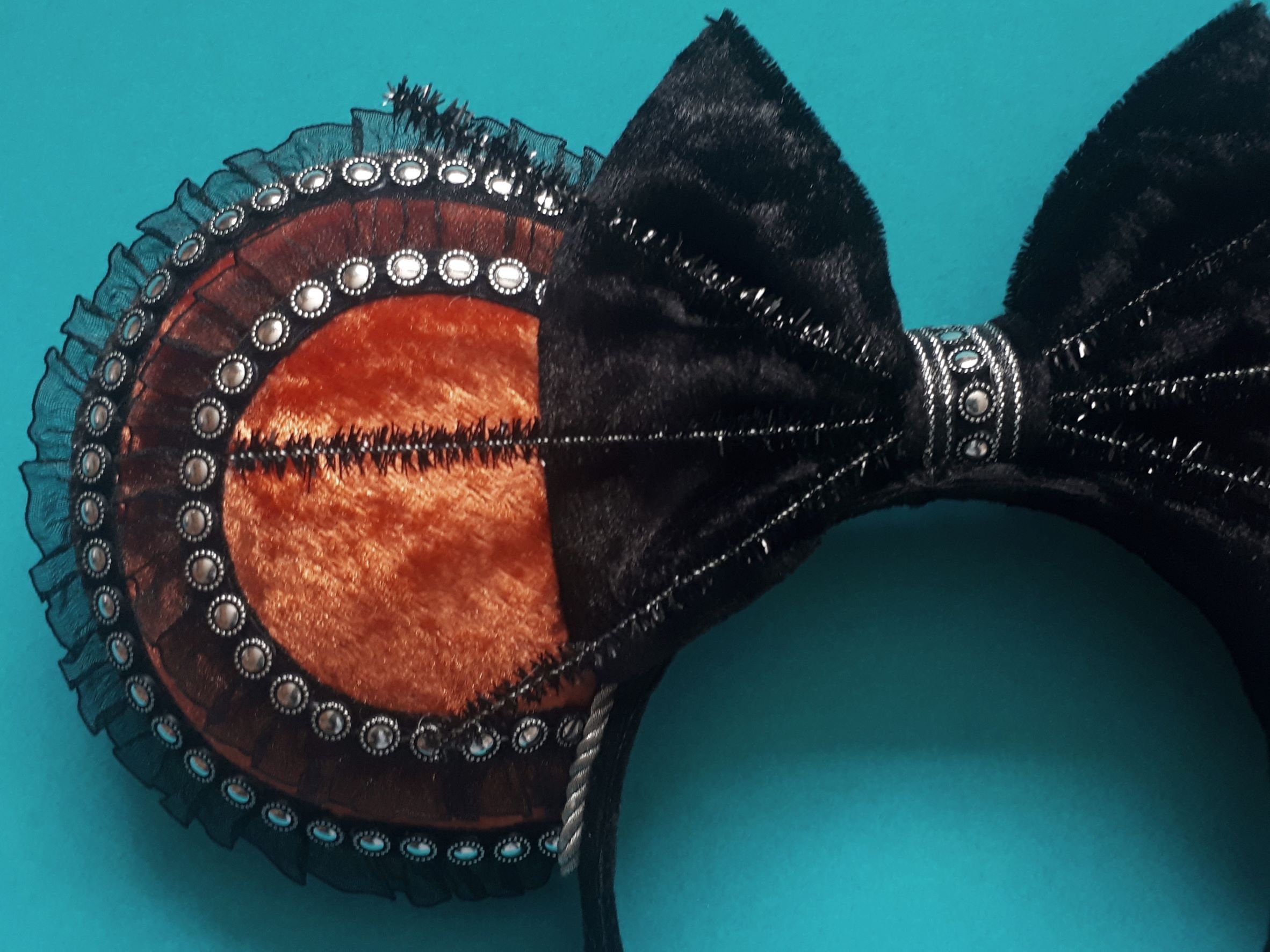 Luxury Villainous Lion Inspired Sunset Orange & Obsidian Black - Etsy