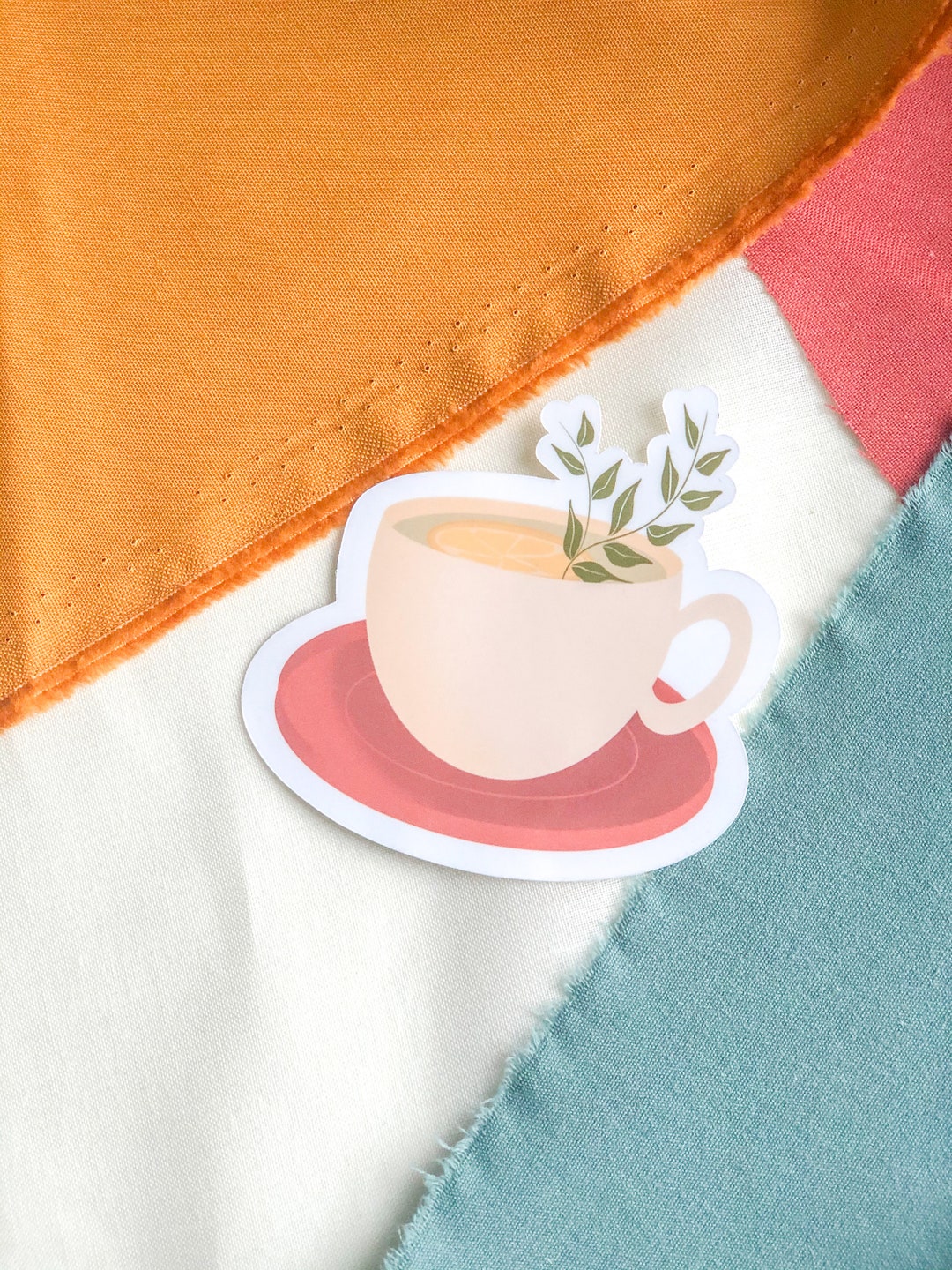 Teetasse Sticker l Tee Sticker l Laptop Sticker l Ästhetische Sticker l ...