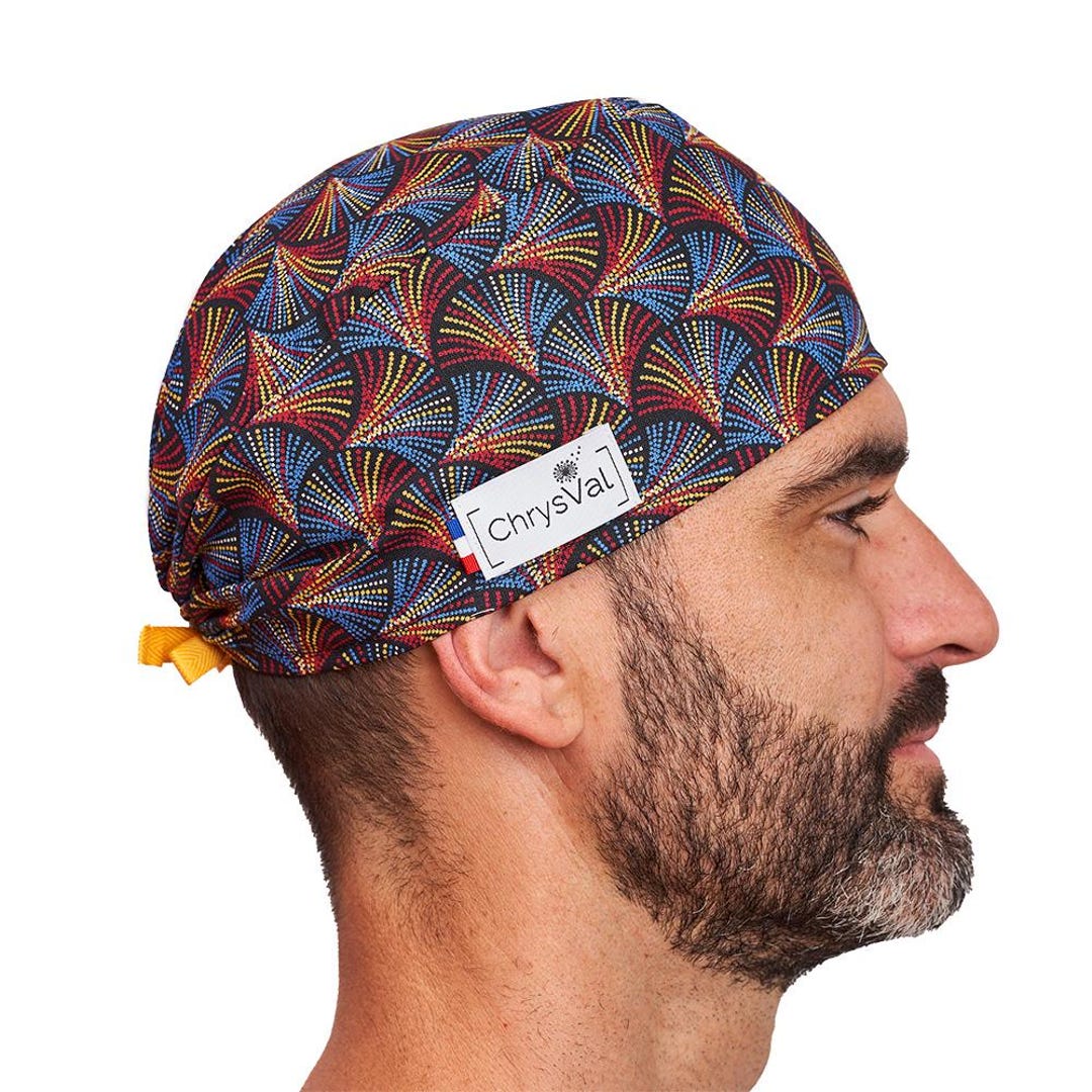 Short Cap "boubou": Medical Cap, Nursing Cap, Medical Hairnet, Surgery ...