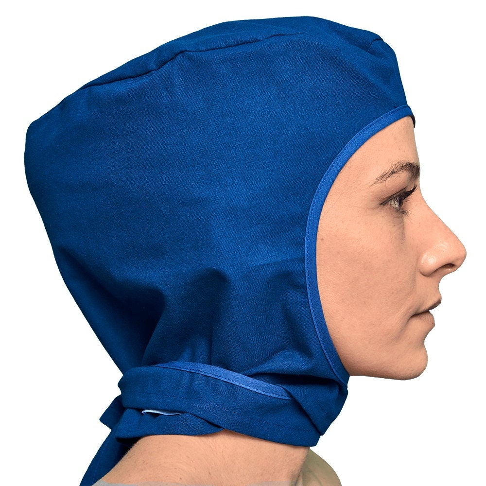 Surgical Hood - "midnight Blue" Model - Etsy
