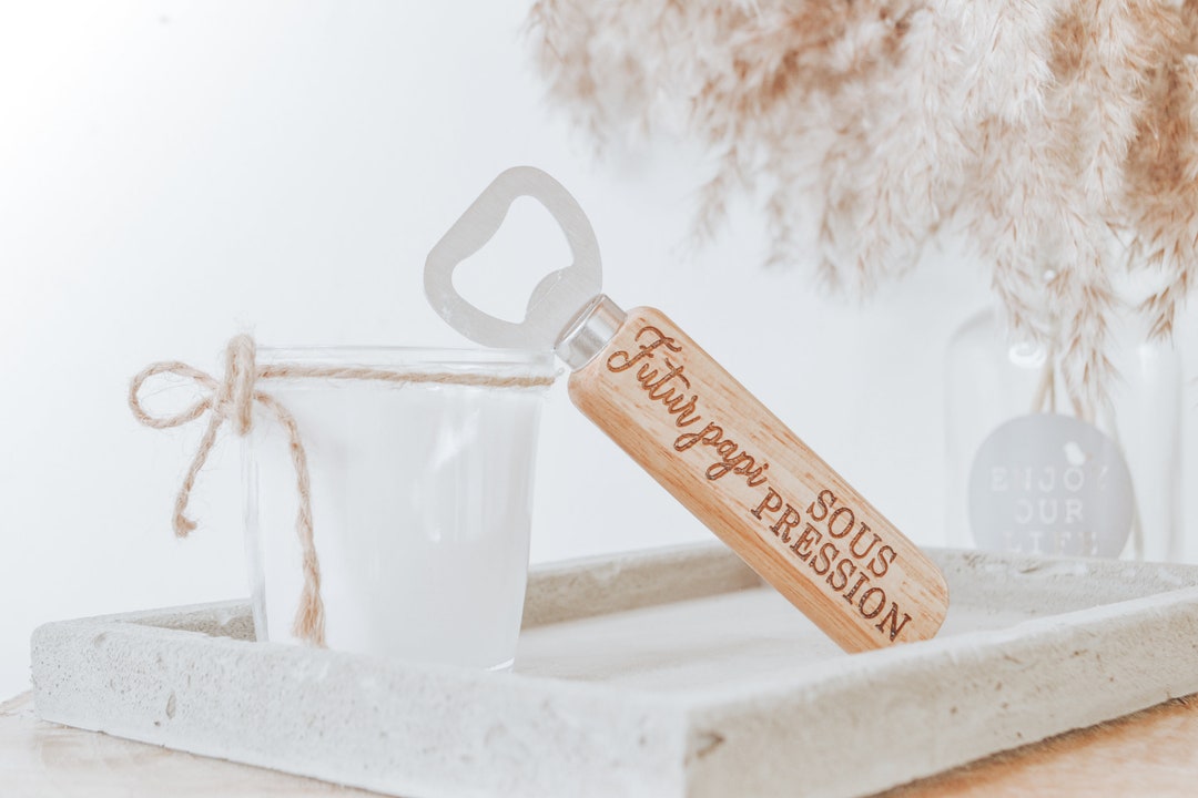 Personalized Wooden Bottle Opener future Papi Under Pressure - Etsy