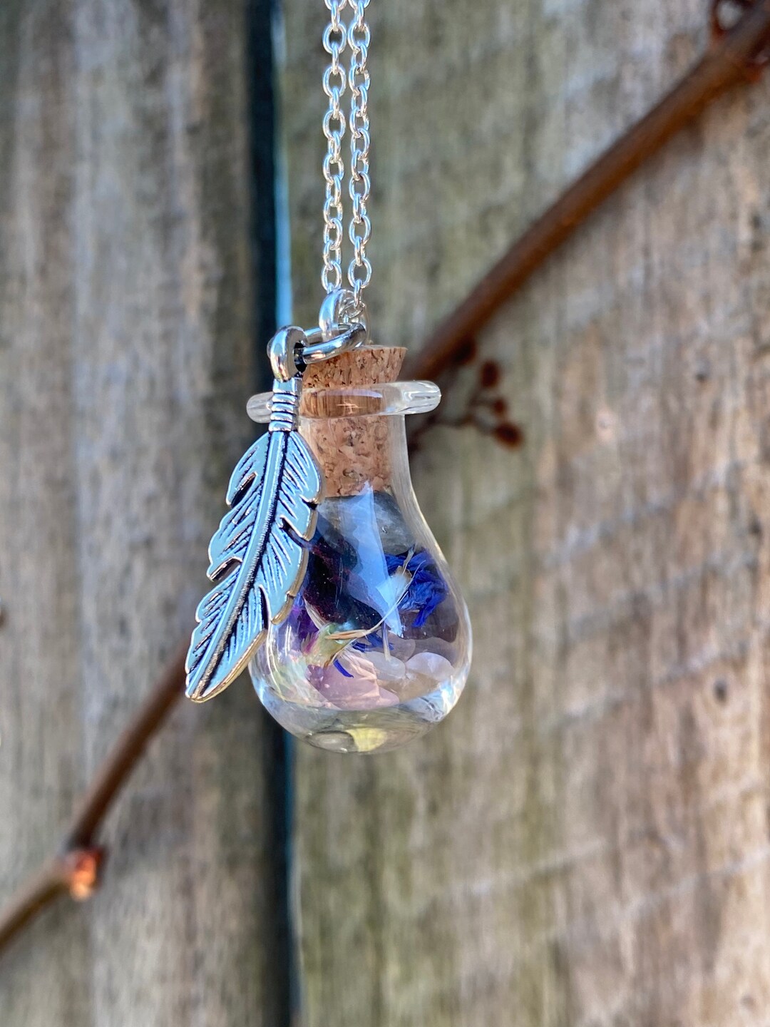 Psychic Development Spell Jar Necklace Witchy Necklace Witchy Gifts - Etsy