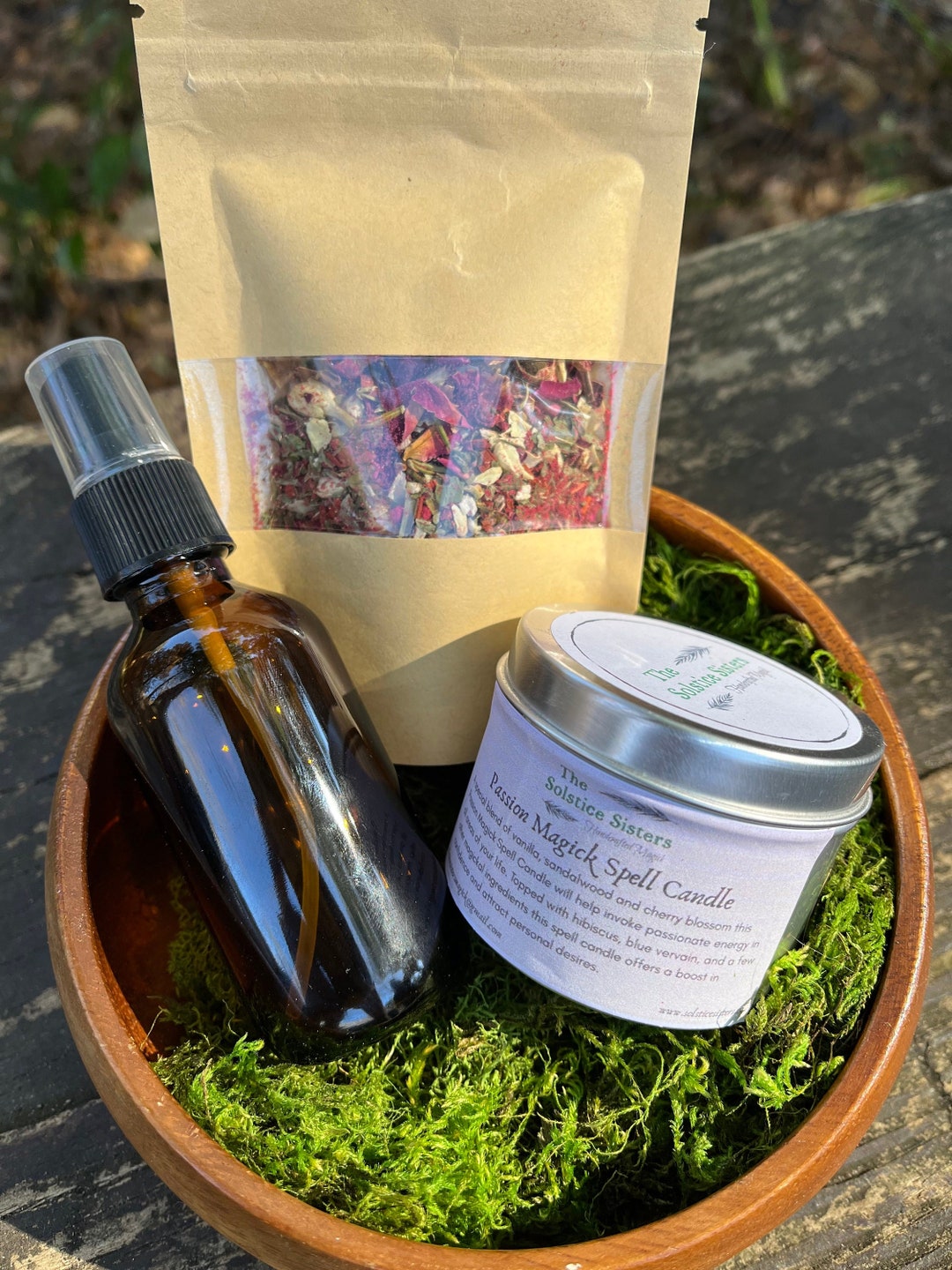 Passion Magick Kit Beginner Witch Kit Witchy Gifts Sets - Etsy