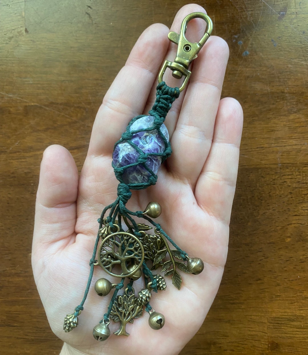 Green Witch Bells Keychain Witch Bells for Protection Witchy Gifts - Etsy