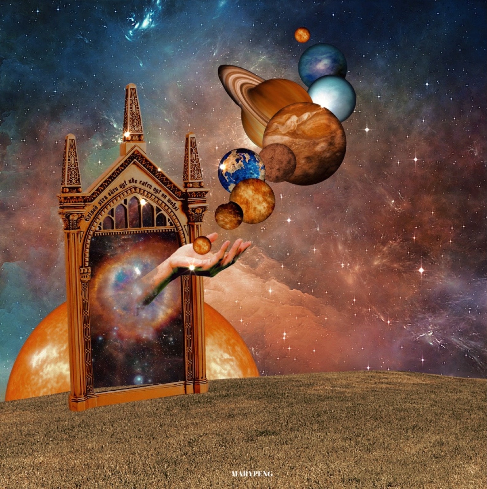 Vintage Surreal Collage Art Print | Etsy