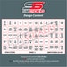 WHITE Star Citizen Stickers for Flight Simulator Keyboard/button Box ...