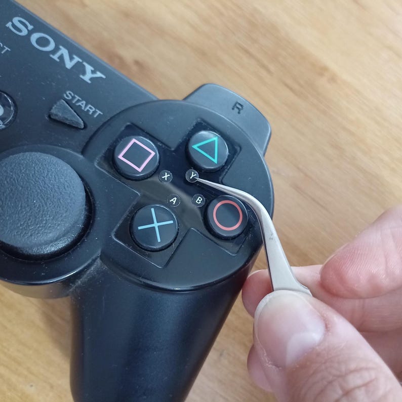Round Stickers at 3mm Diameter Size - Gaming Decals - Controller Labels ...