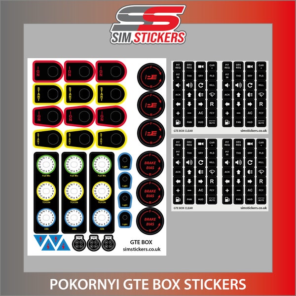 Button Box Stickers - Etsy