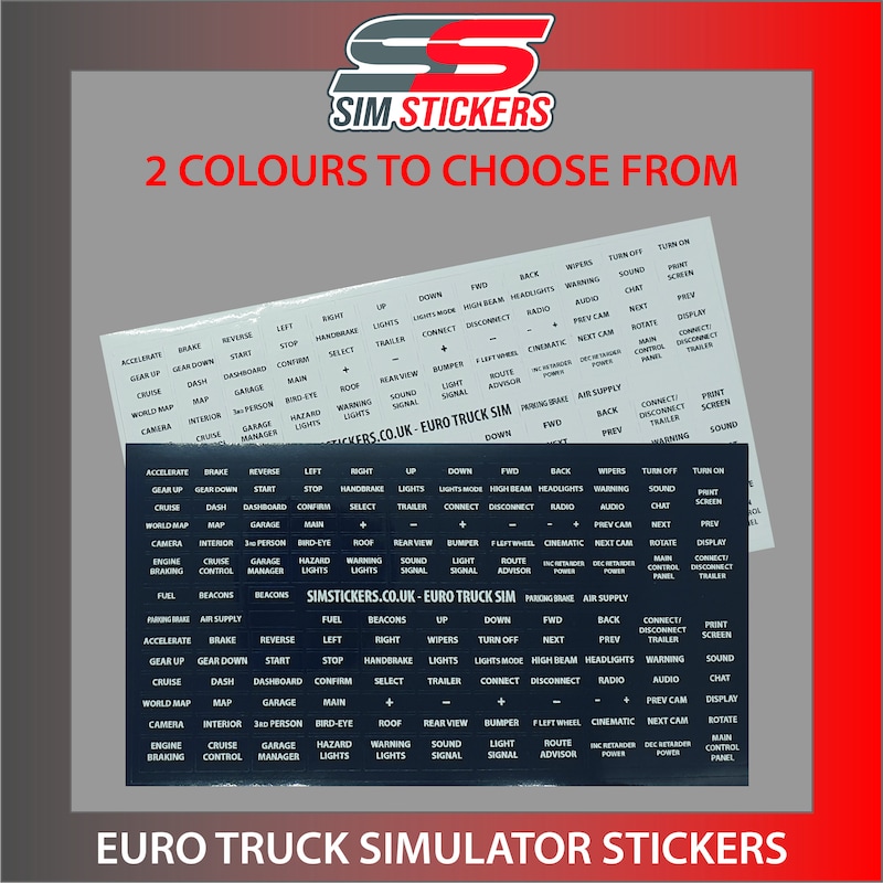 Truck Simulator Button Box - Etsy