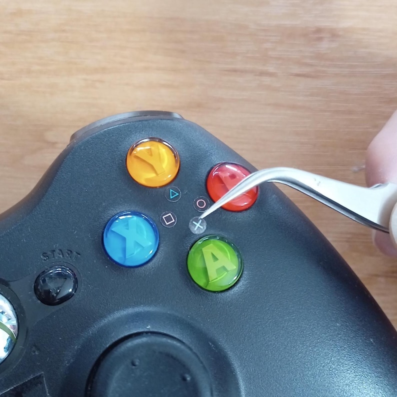 Round Stickers at 3mm Diameter Size - Gaming Decals - Controller Labels ...