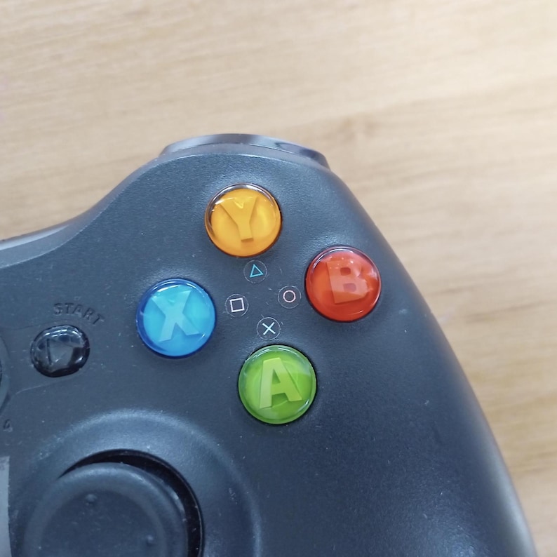 Round Stickers at 3mm Diameter Size - Gaming Decals - Controller Labels ...