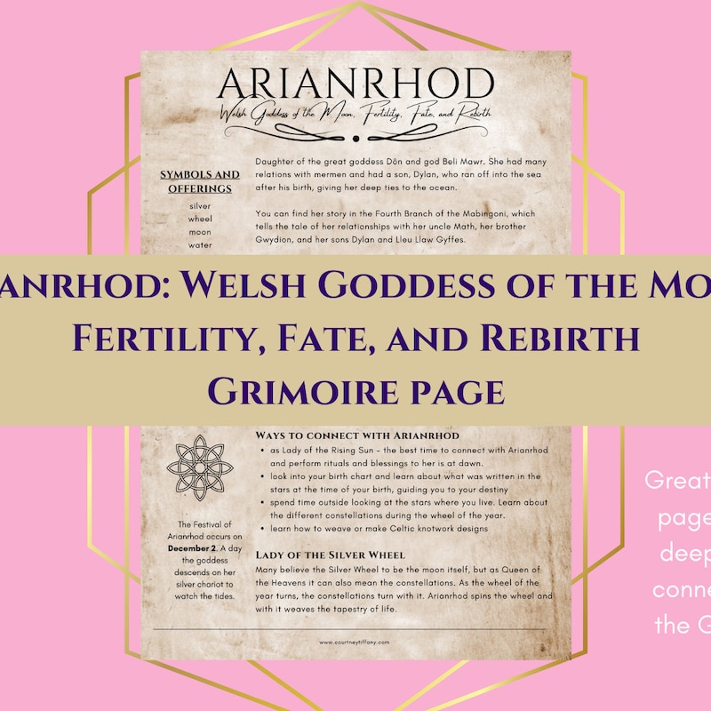 Arianrhod - Etsy