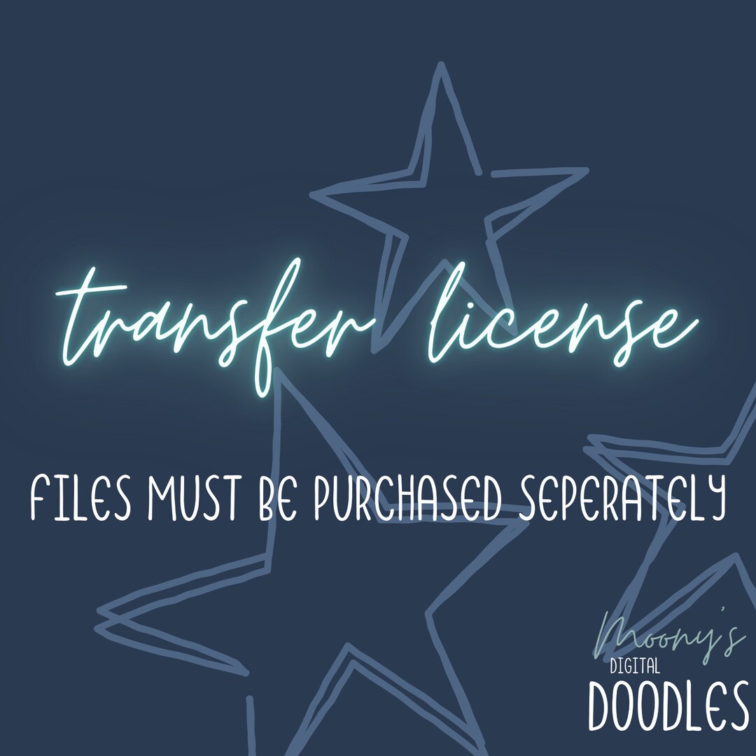 SUB/SCREEN PRINT Transfer License Digital Item - Etsy