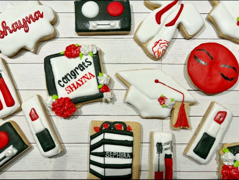 Decorated Graduation Cookies 2024 - Etsy