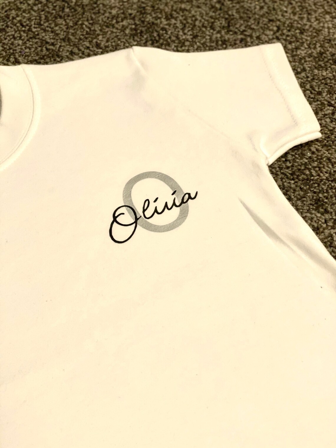 Personalised Initial/name T-shirts - Etsy Canada