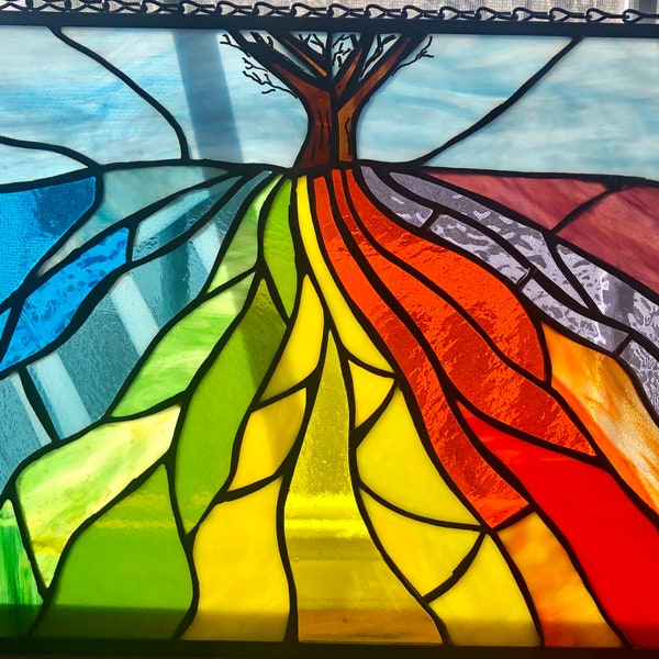 Stained Glass Family - Etsy