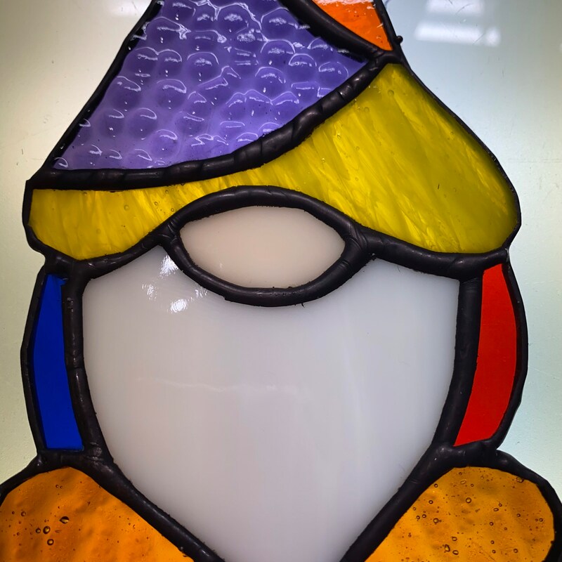Stained Glass Gnomes - Etsy
