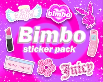 Bimbocore Stickers - Etsy