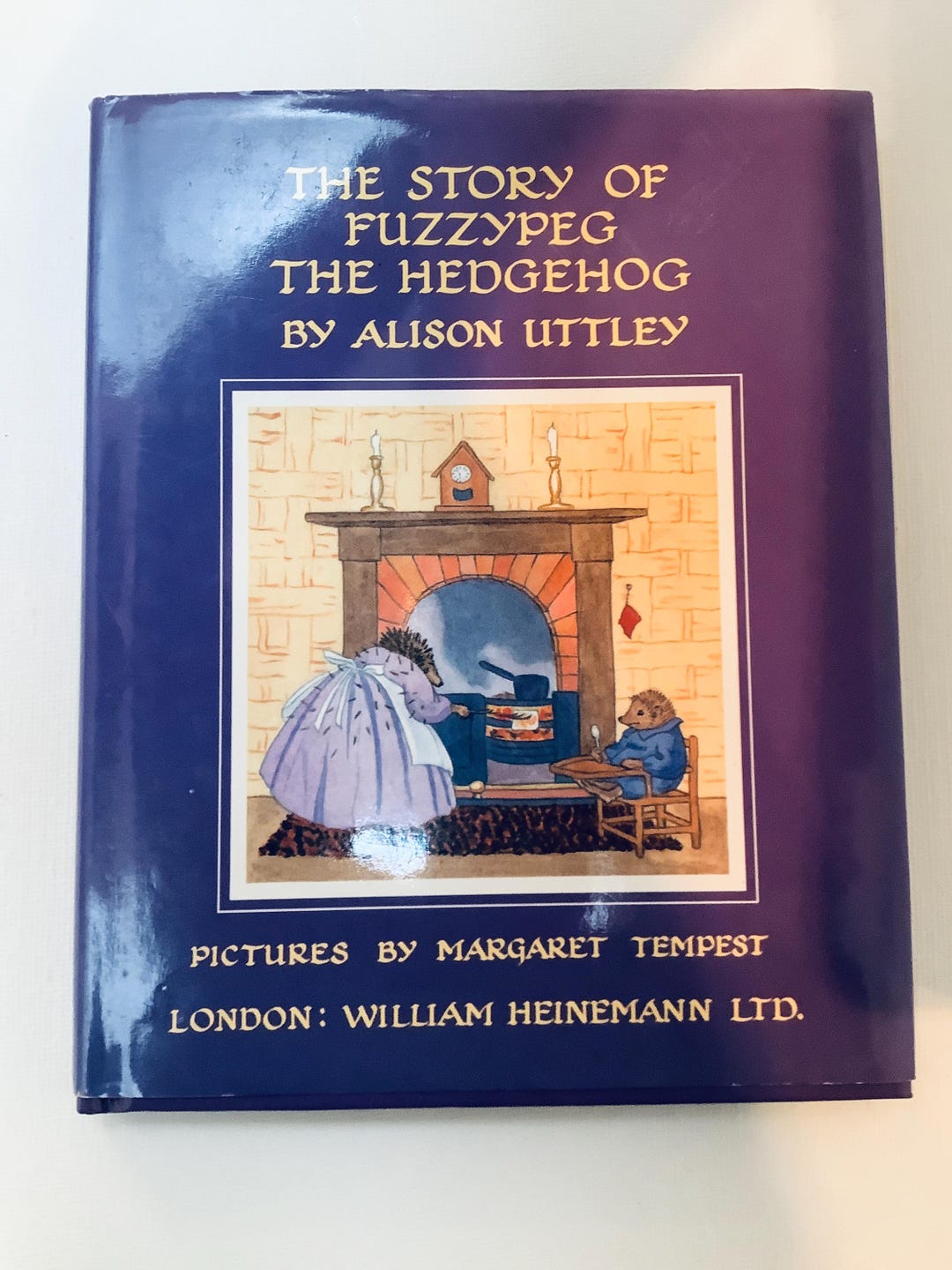 Vintage Children’s Storybook the Story of Fuzzypeg the Hedgehog by ...