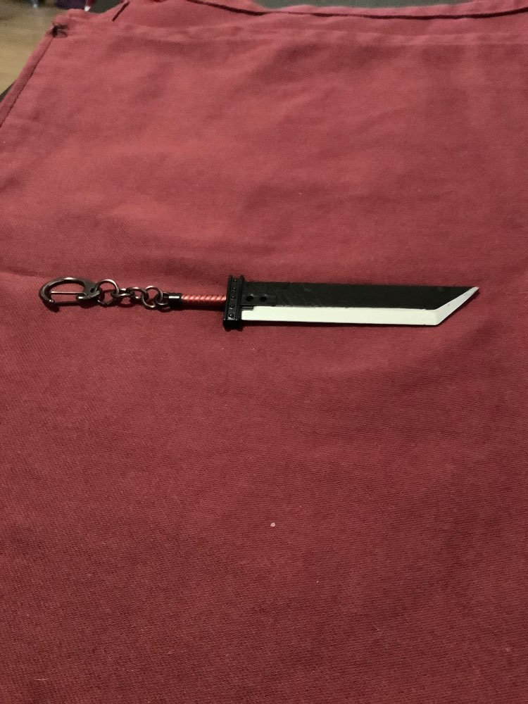 Final Fantasy Cloud Strife Buster Sword Key Ring - Etsy