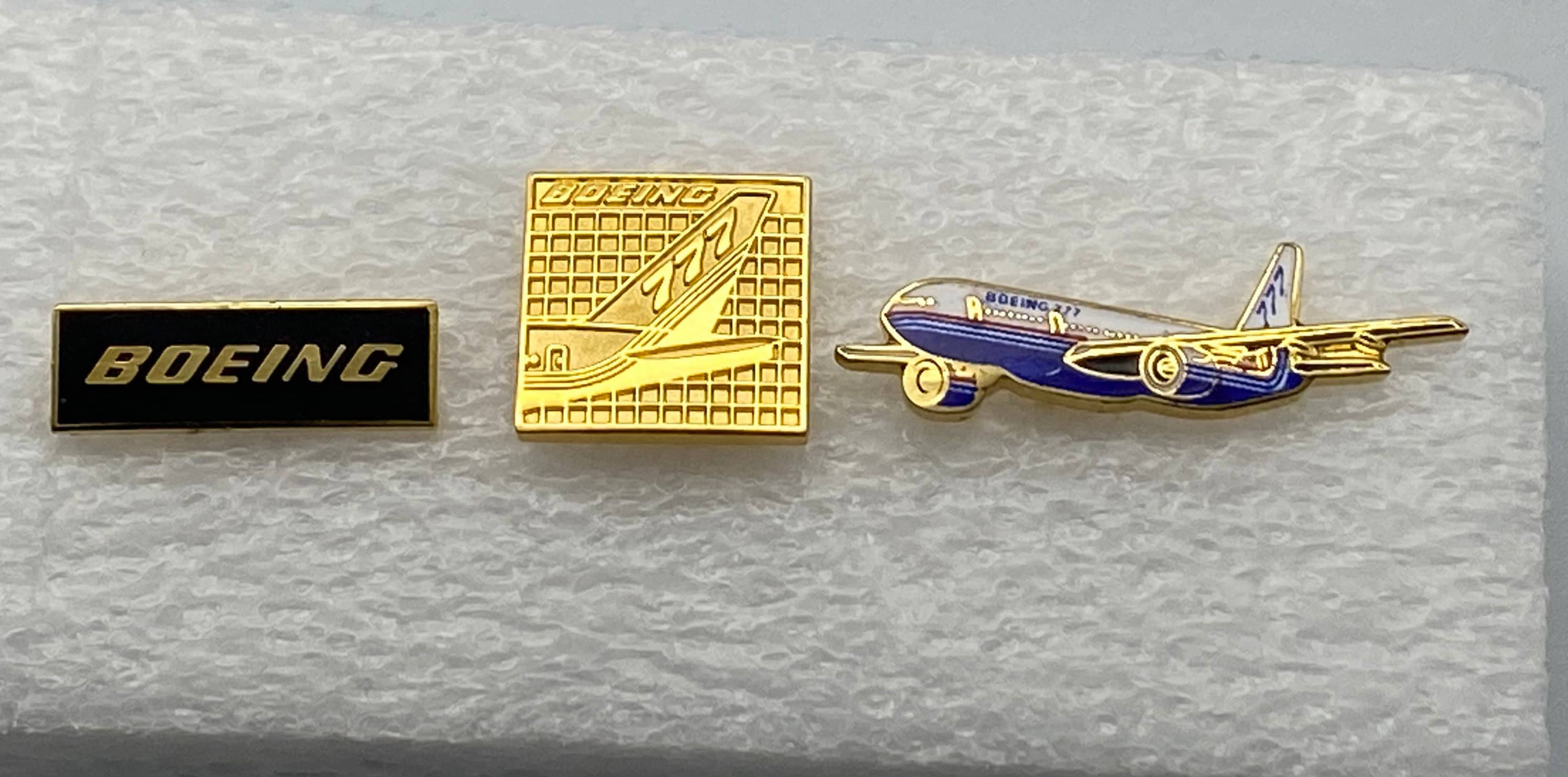 Boeing Tie / Lapel Pins Various Vintage Clips - Etsy