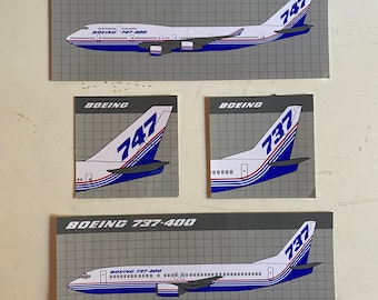 Boeing 747 Decal front 747 Decal Vinyl Decal 747-100 - Etsy