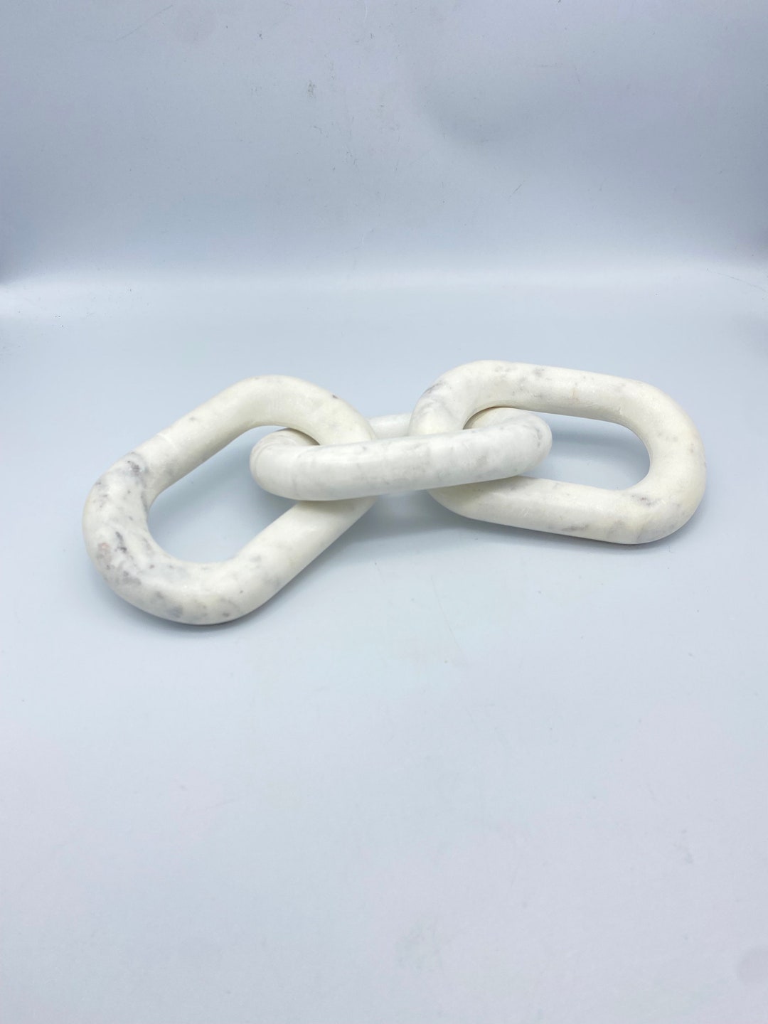 Marble 3 Link Chain Decor Piece - Etsy