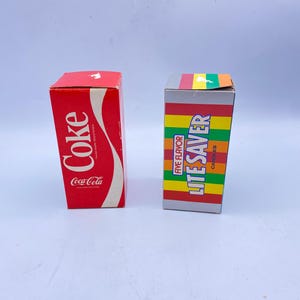 Coca Cola Emergency Candles and Tin Canister VTG Candle Holder - Etsy