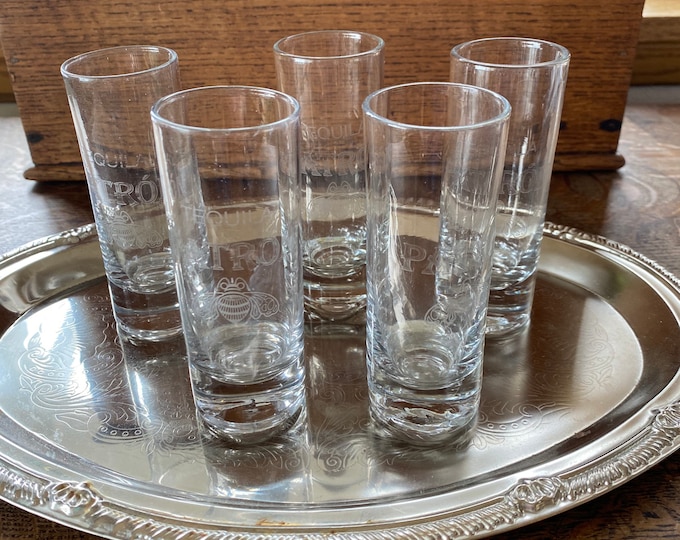 5 Patron Tequila Bumble Bee Shot Glasses White Printing - Etsy