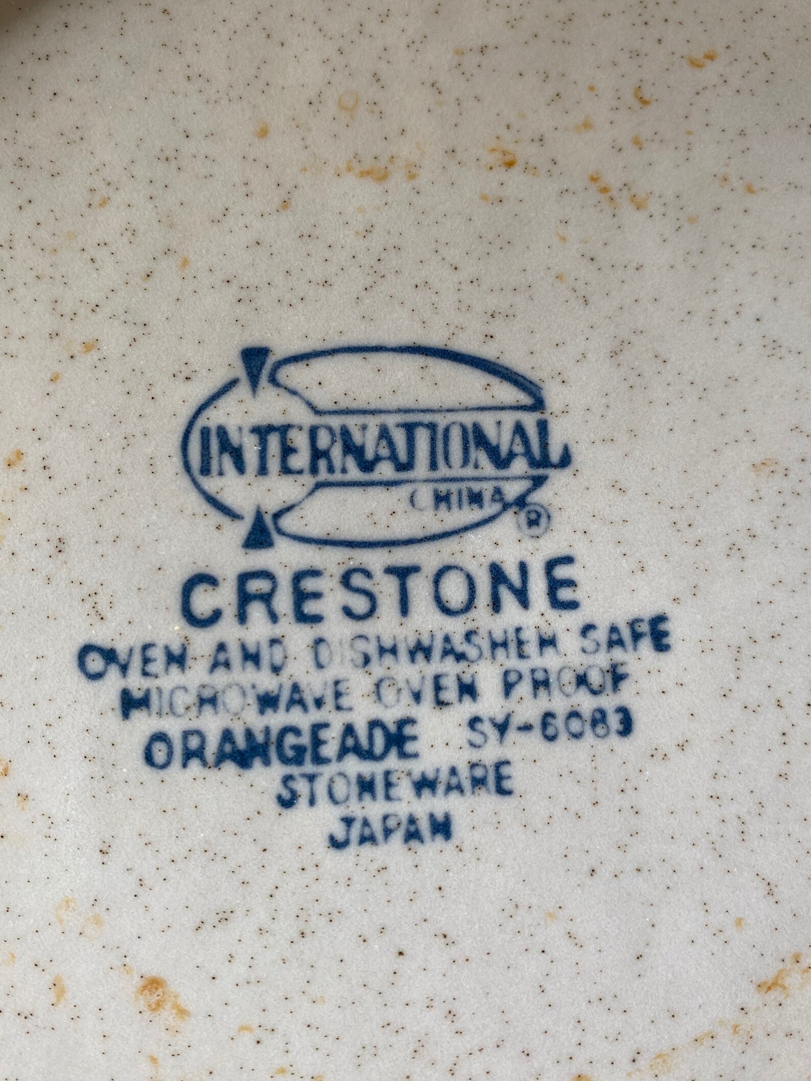 Pair of Orangeade Creststone International China Dinner Plates - Etsy