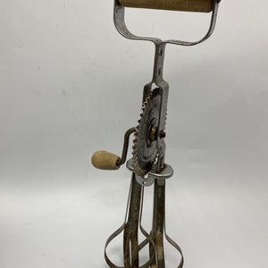 Antique Vintage Kitchen Tools Cheese Grater Food Mill Whisk Sifter Meat ...