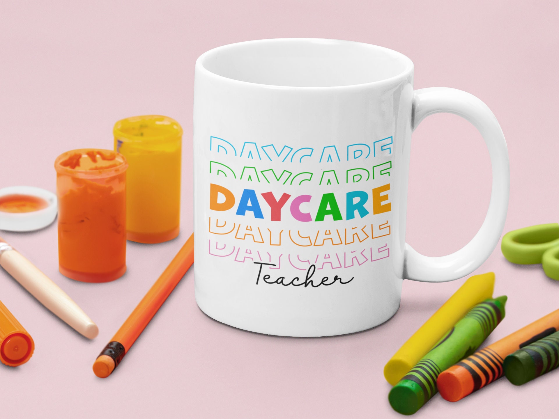 Daycare Teacher Svg Png Teacher Svg Funny Teacher Shirt Pre-k - Etsy