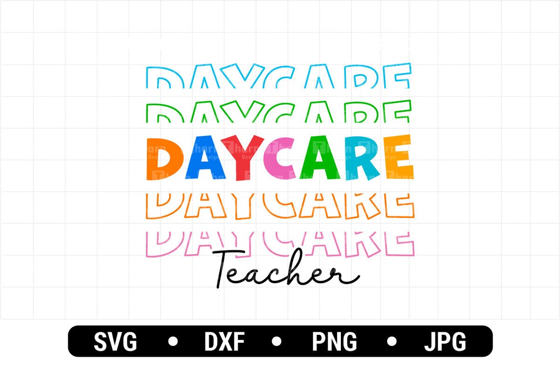 Daycare Teacher Svg Png Teacher Svg Funny Teacher Shirt Pre-k - Etsy