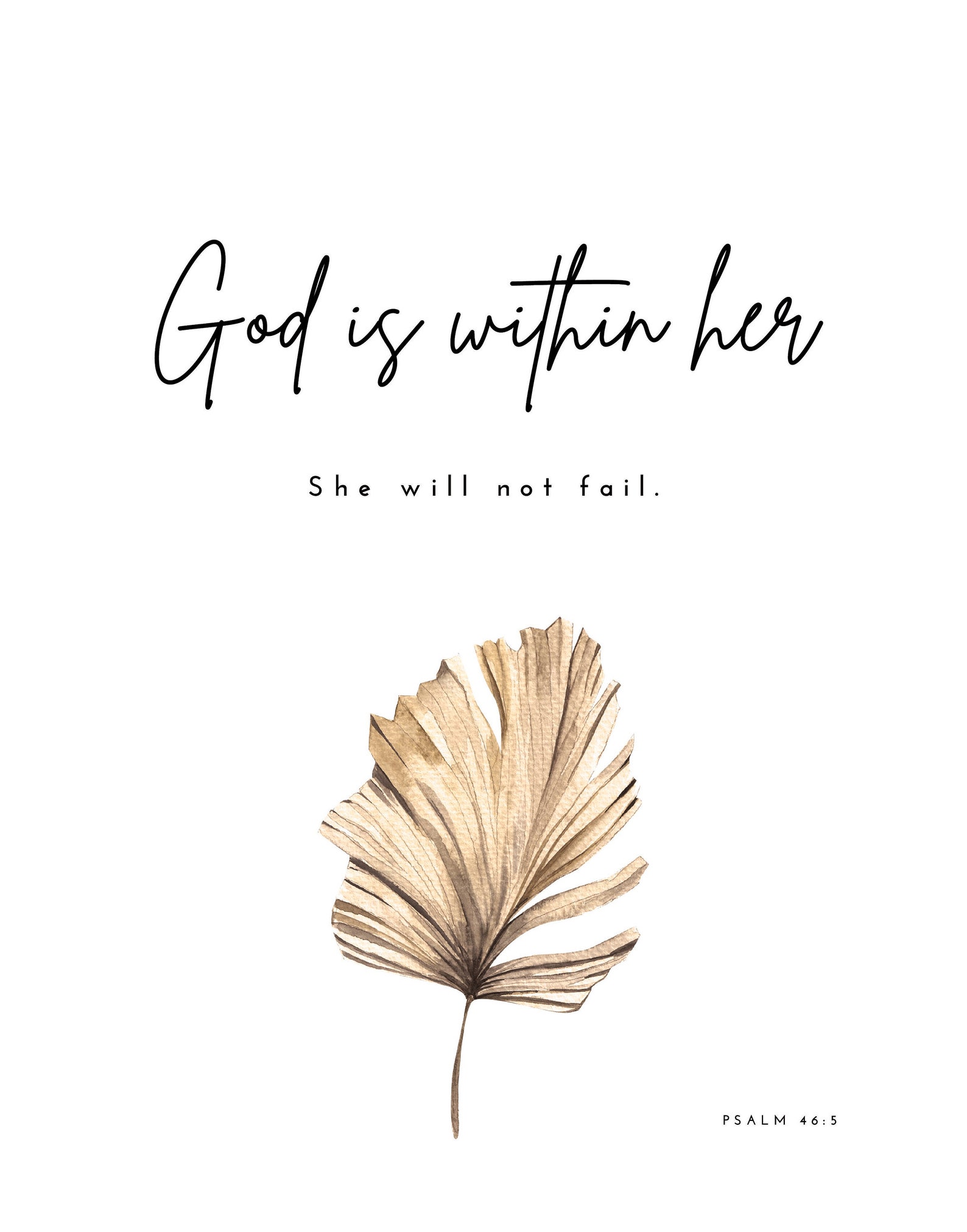 Boho Nursery Scripture Wall Art Fearfully and Wonderfully - Etsy