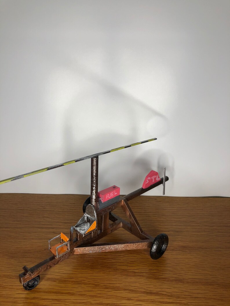 Rust Game Minicopter Model | Etsy