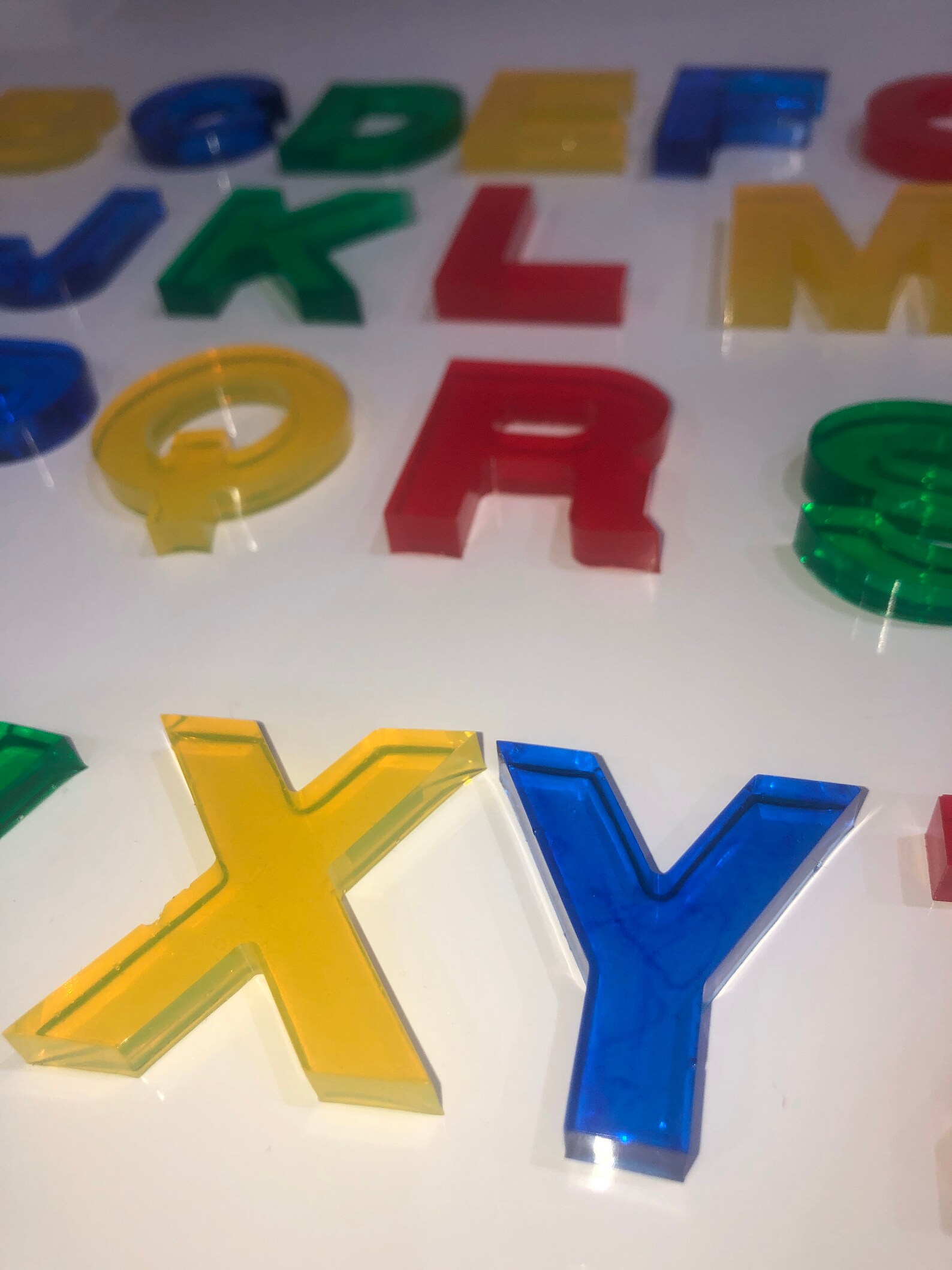 Stunning Resin Baby/toddler Letter Set - Etsy Ireland