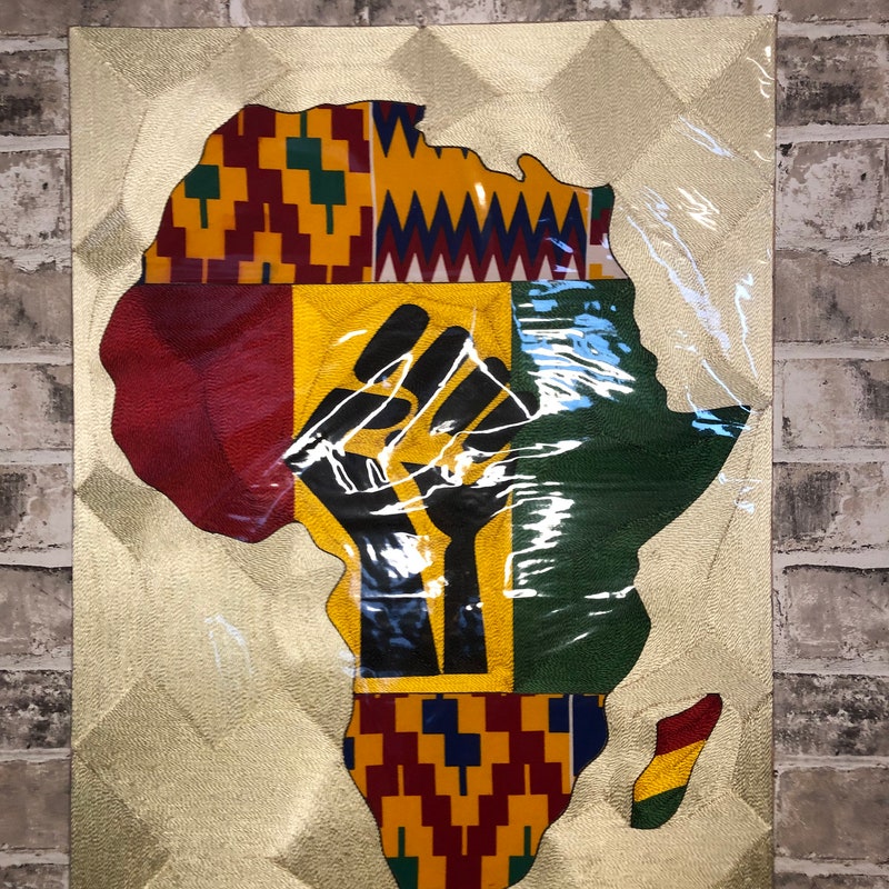 African Silk Thread Art - Etsy