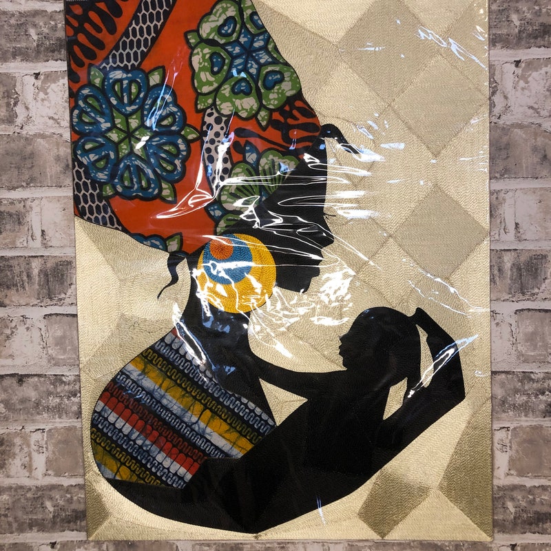 African Silk Thread Art - Etsy