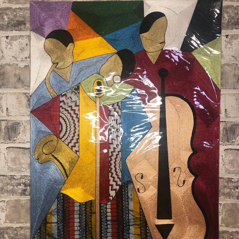 African Silk Thread Art - Etsy