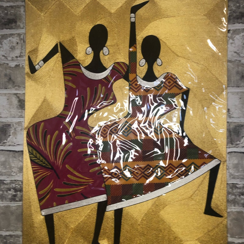 African Silk Thread Art - Etsy
