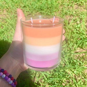 LGBTQAI Candles Pride Candles Queer Candles Gay Candles Bi Candle ...