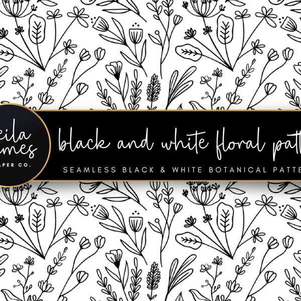 Floral Seamless Svg - Etsy