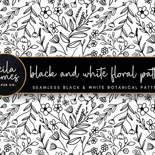 Floral Pattern Svg - Etsy